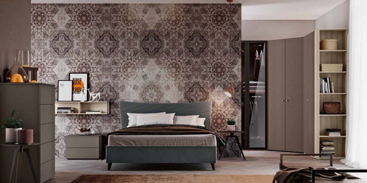 Camera da letto armadio vetro — Arch Designer Arredamenti di Bonofiglio ...